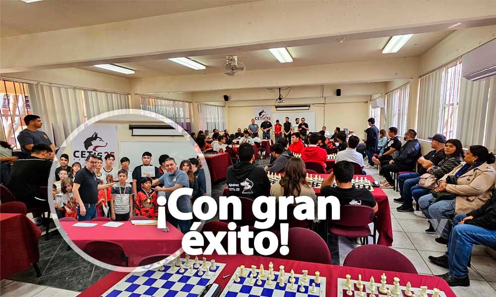 CETis 25 reúne a 70 jugadores de BC en el XXI Torneo de Ajedrez en ...