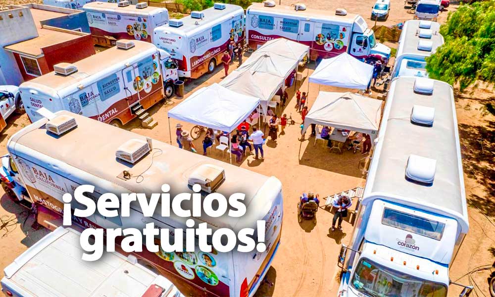 Llegarán A Mexicali Tijuana Y Ensenada Centros De Salud Móviles
