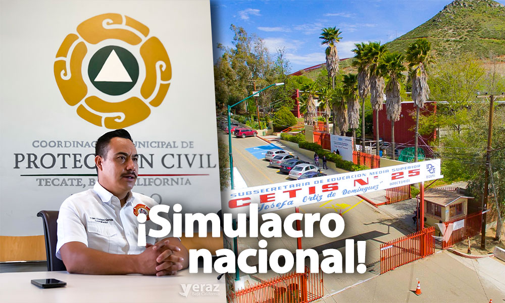 Simulacro oficial del 19 de septiembre será en CETis 25 de Tecate ...
