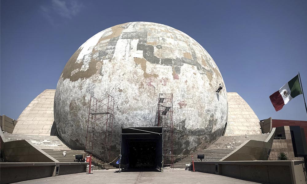 Continúa el mantenimiento en el emblemático Domo IMAX del CECUT - Veraz ...